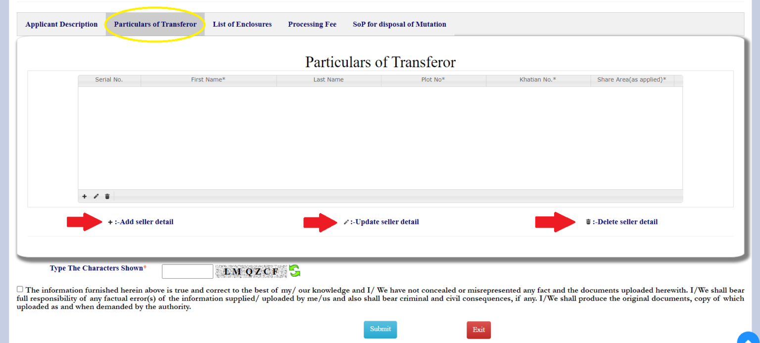 Online Mutation Plot Khatian Status Check West Bengal